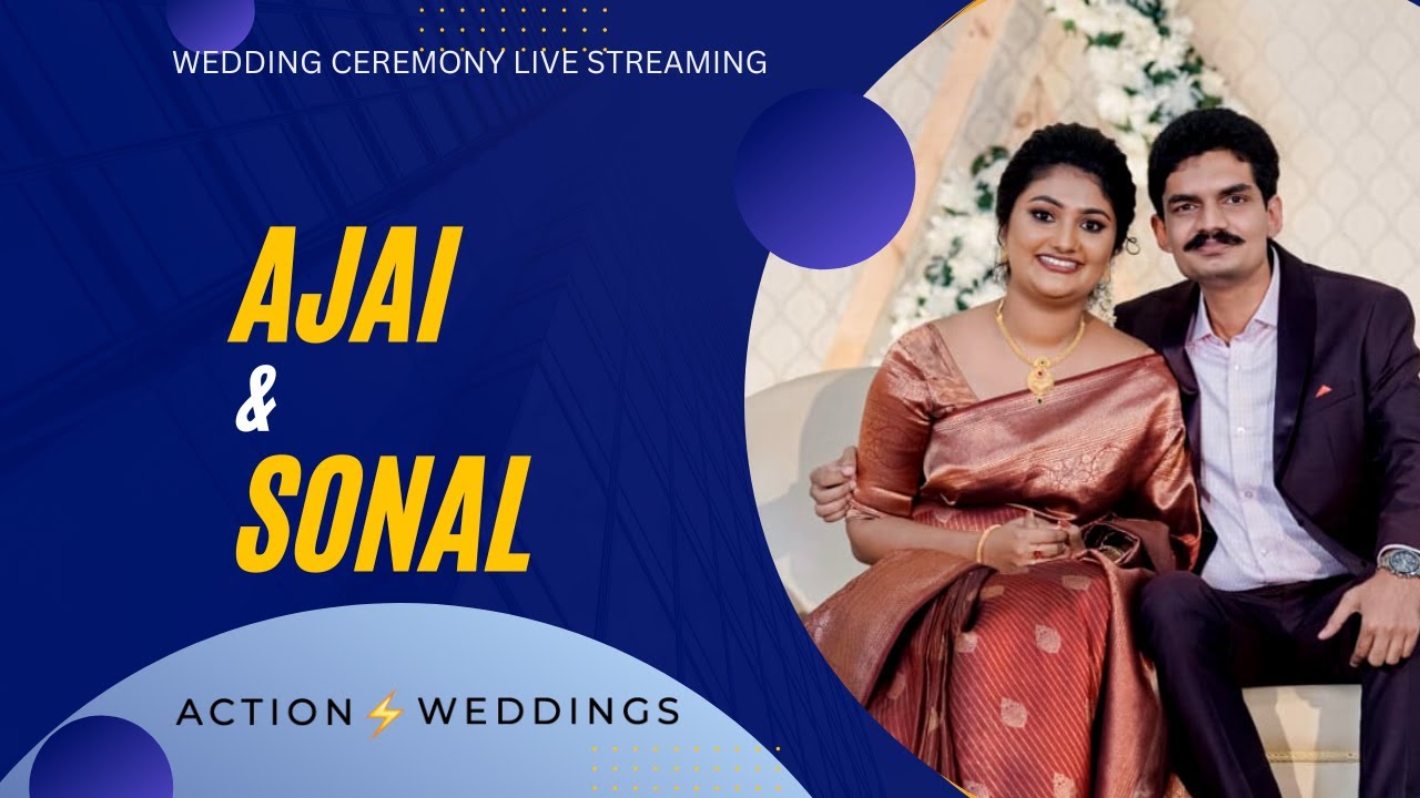 Ajai with Sonal | Wedding Ceremony Live Streaming - YouTube