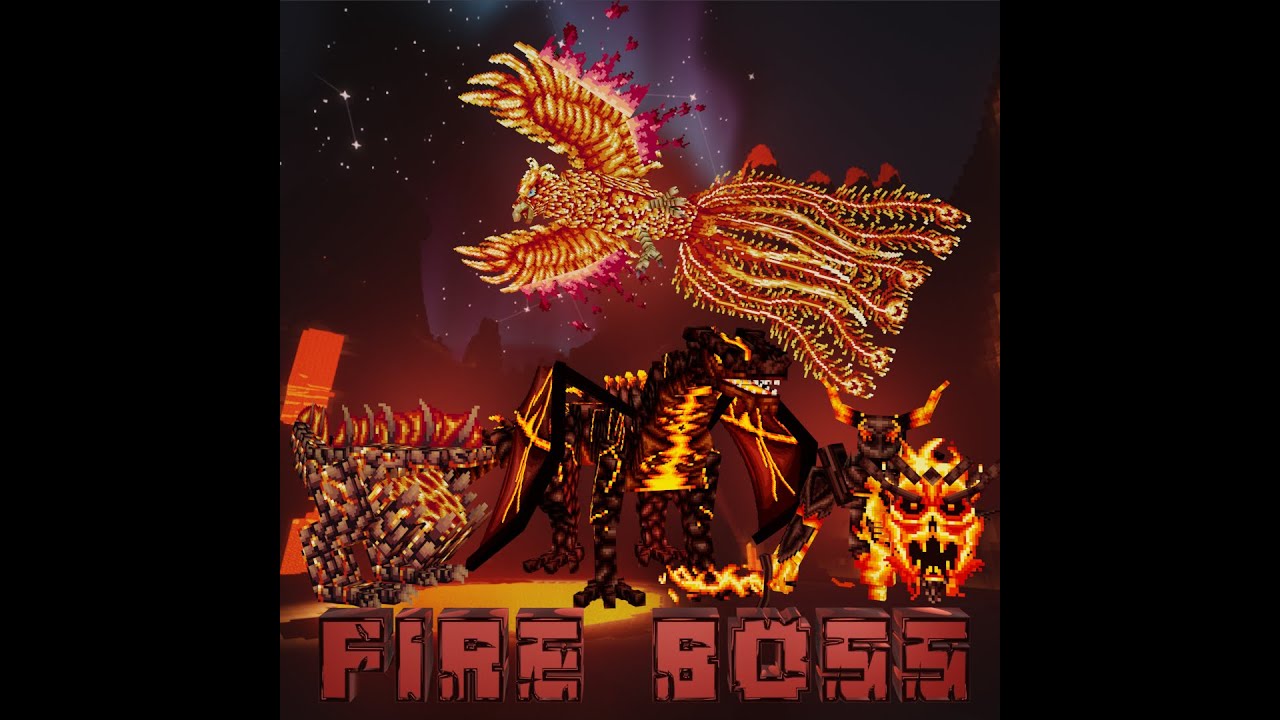 Minecraft - Mythic Mobs EliteCreatures Fire Boss Pack - YouTube