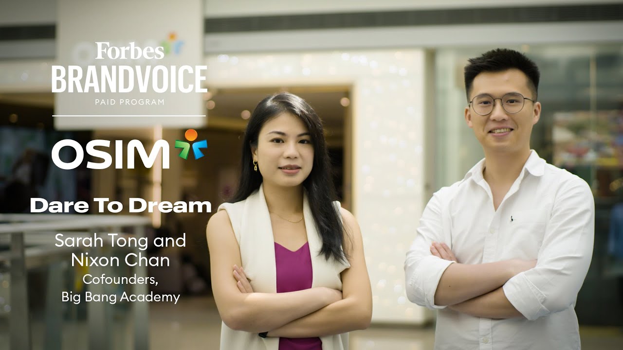 Dare to Dream with Sarah Tong & Nixon Chan, Cofounders of Big Bang ...