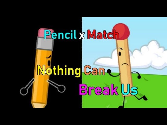 Bfdi Match And Pencil