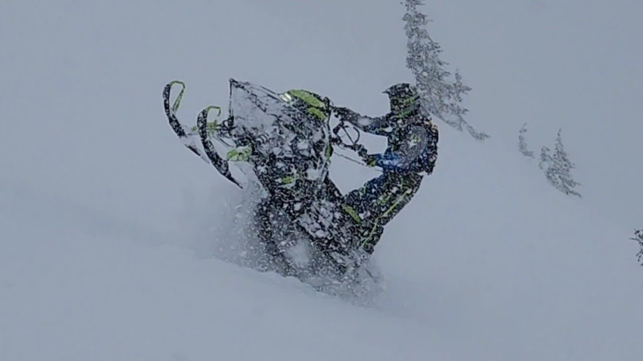 Snowmobiling Mt. Baker and Anderson Watson in the same day! - YouTube