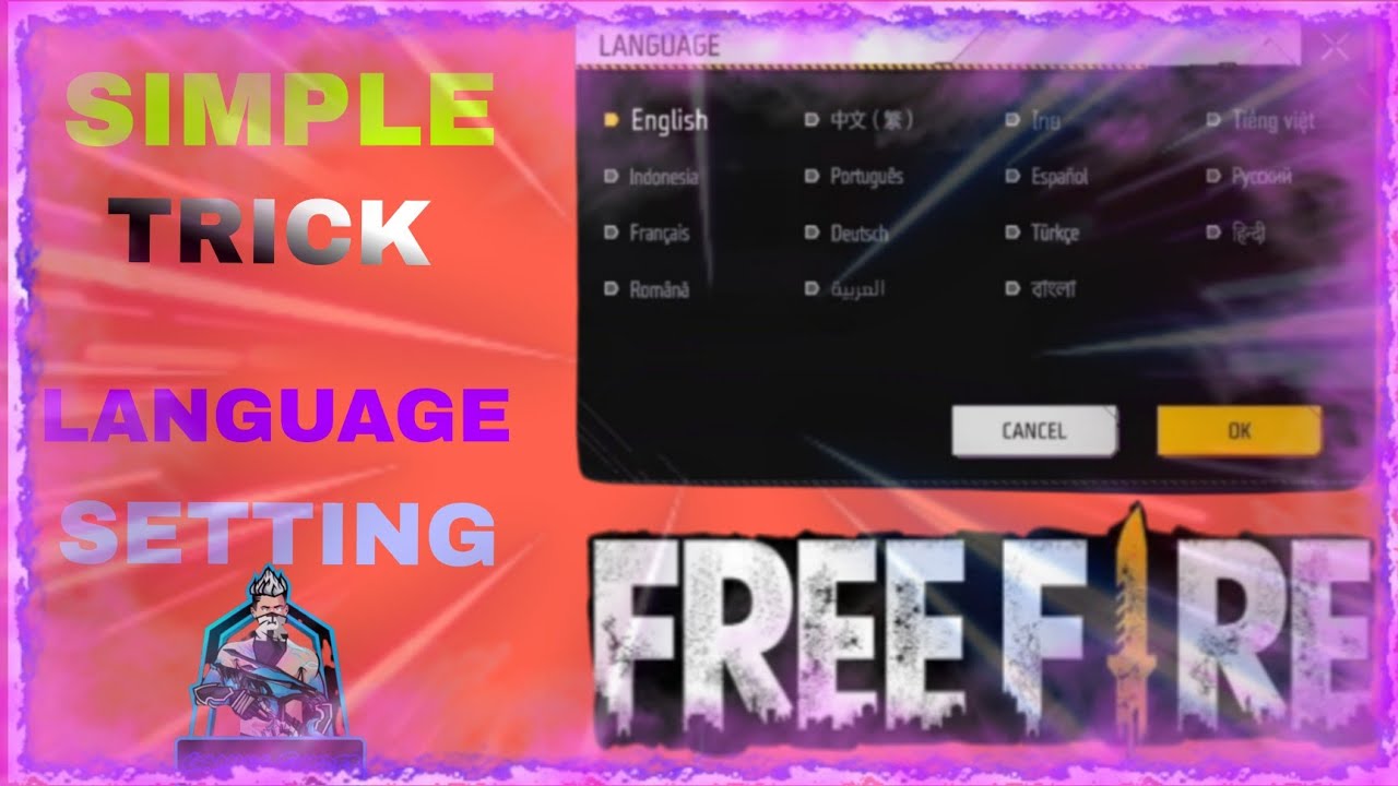 Free fire language change kaise Kara😱😱 - YouTube