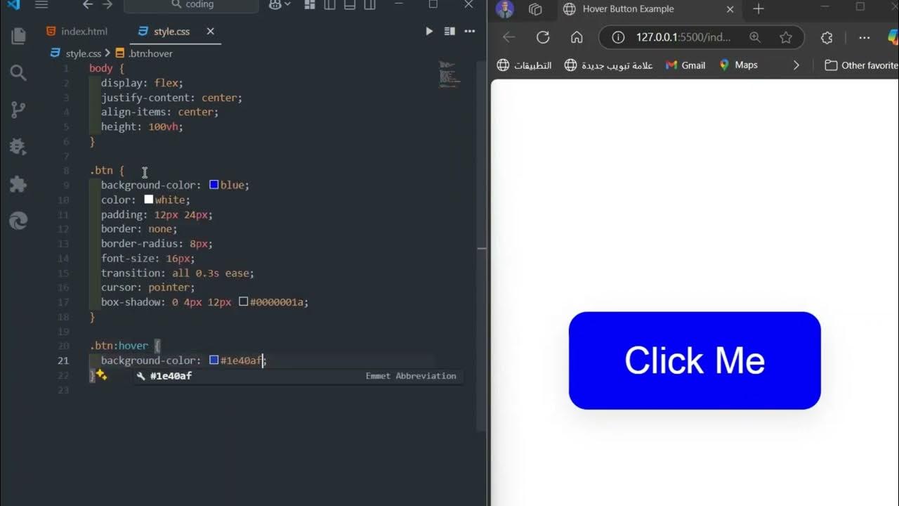 🚀 Simple Hover Effect using CSS - YouTube