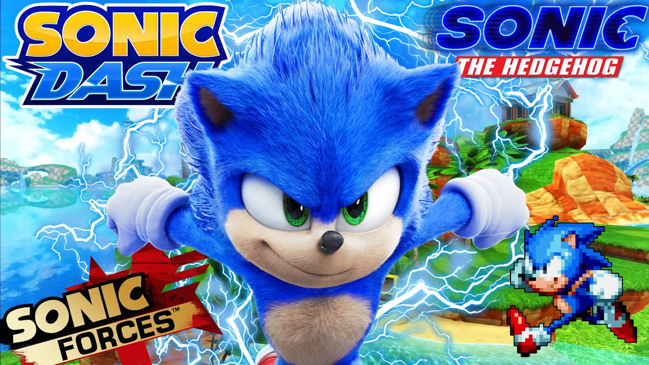 Sonic: La pelicula en celulares | Sonic Dash & Sonic Forces - YouTube