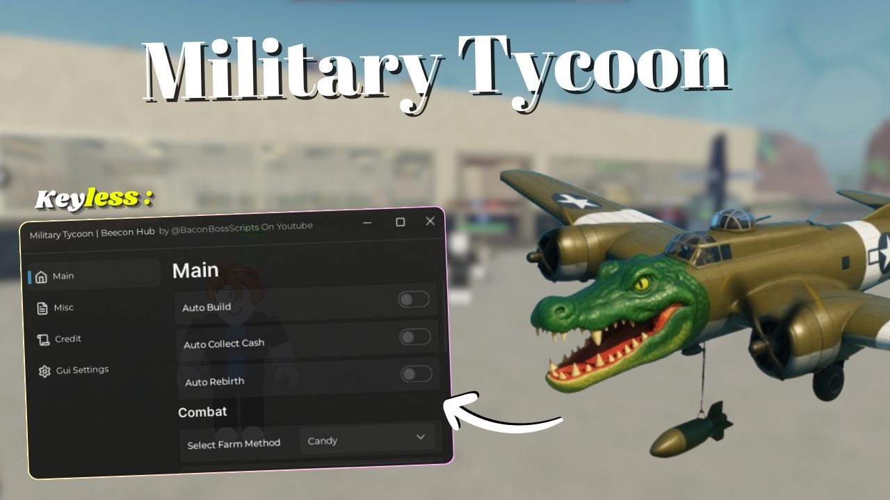 *NEW* Military Tycoon Script [ Pastebin 2025 ] Keyless - YouTube