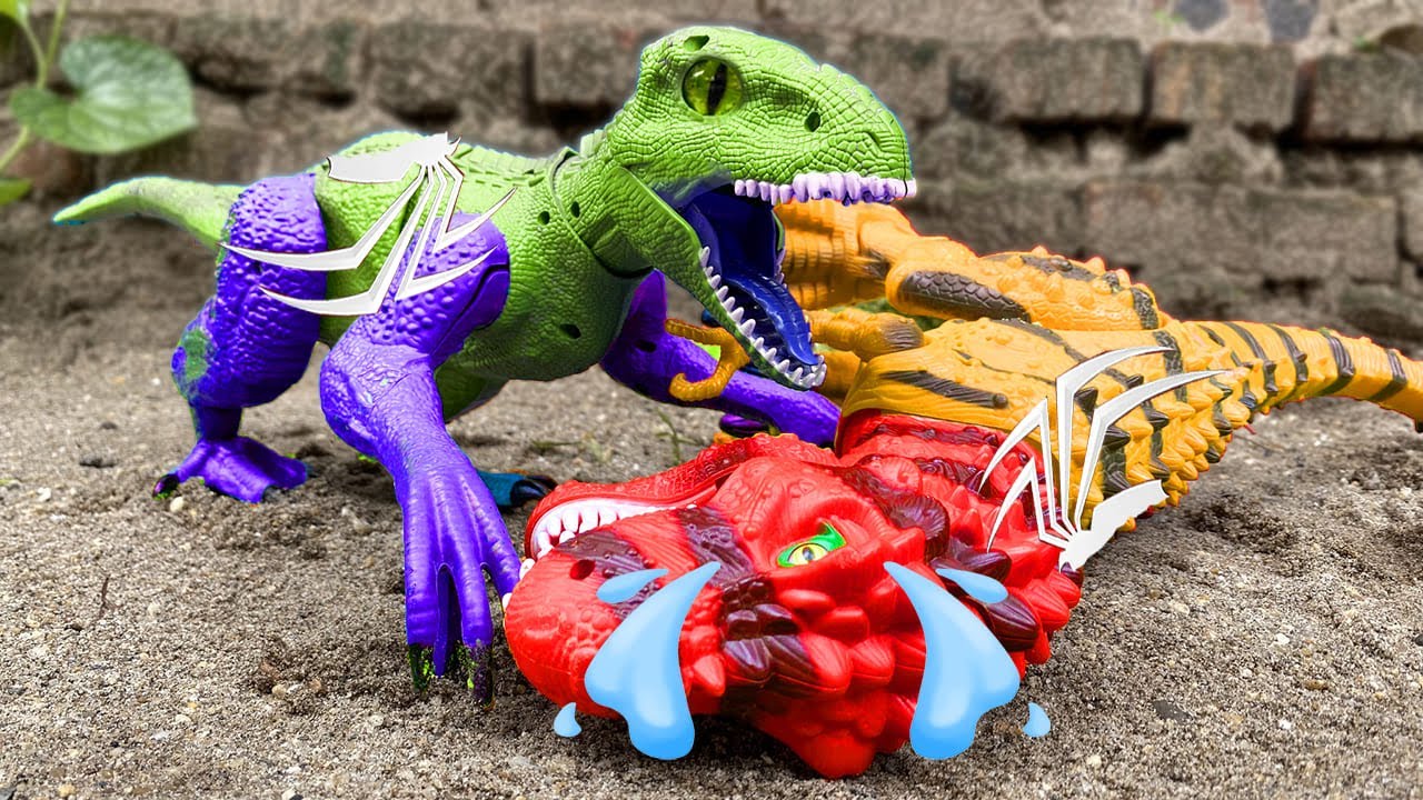 Evolution of T-rex Dinosaur in Jurassic World Domination - Spider Rex ...