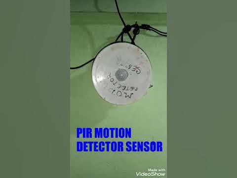 Diy MOTION detector sensor (my homemade motion sensor light) - YouTube