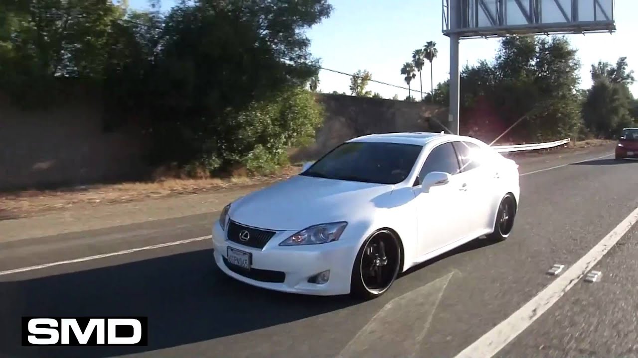 R.I.P. Lexus IS250 - Rear ended @ 40mph A closer look at damage - YouTube