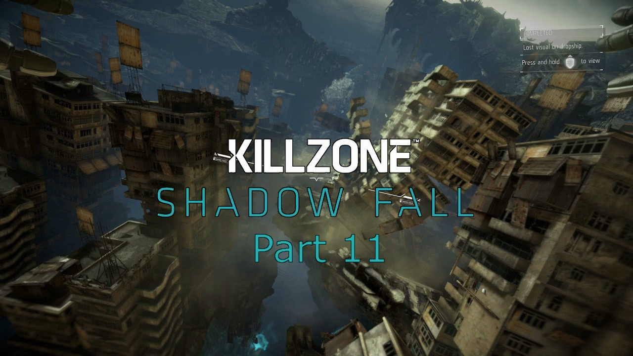 Killzone Shadow Fall - Playthrough Part 11 - Helghan Skydiving - YouTube