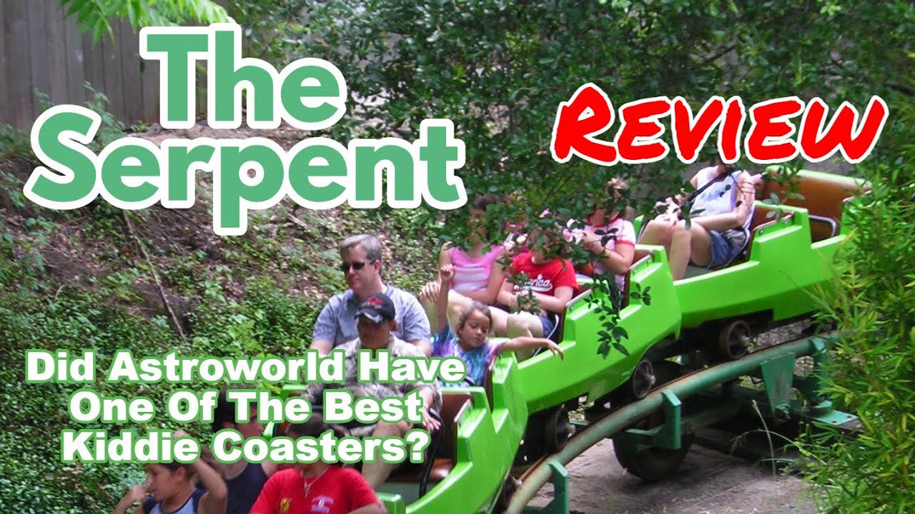 Review of The Serpent @ Six Flags Astroworld | One of The Best Kiddie ...