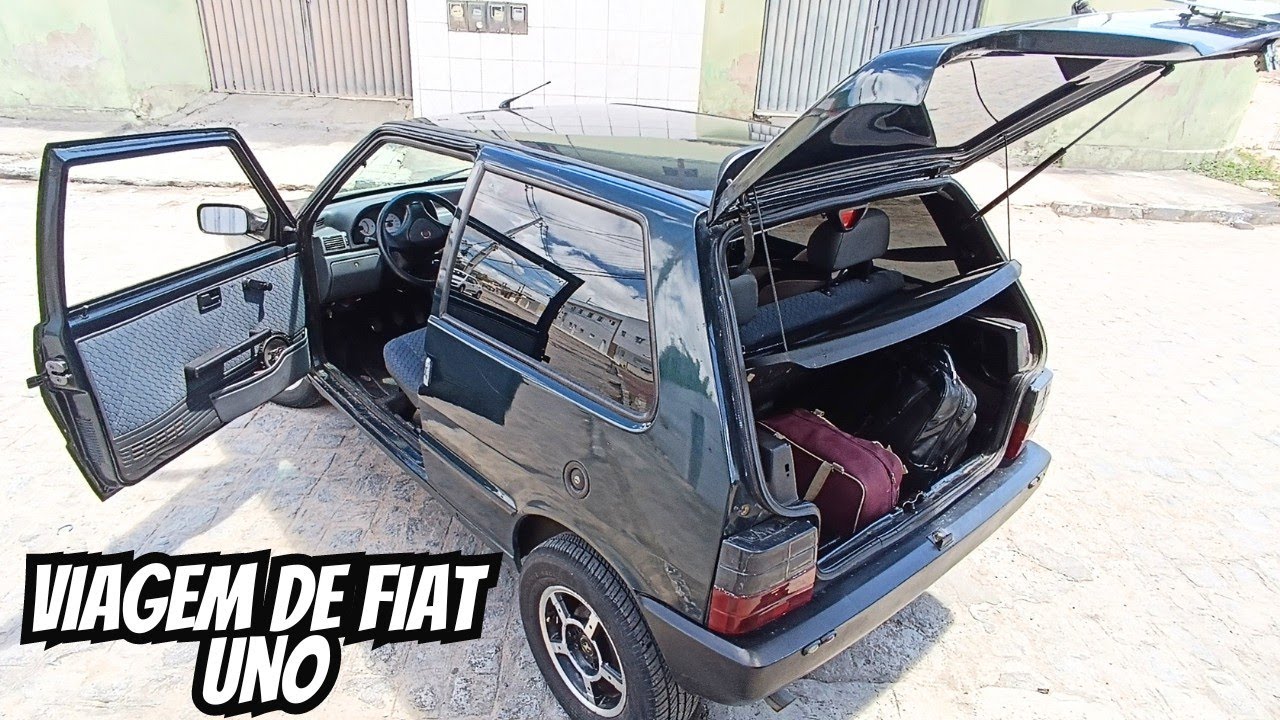 PEGAMOS A ESTRADA COM O FIAT UNO, VLOG DE VIAGEM🚙🚀 - YouTube