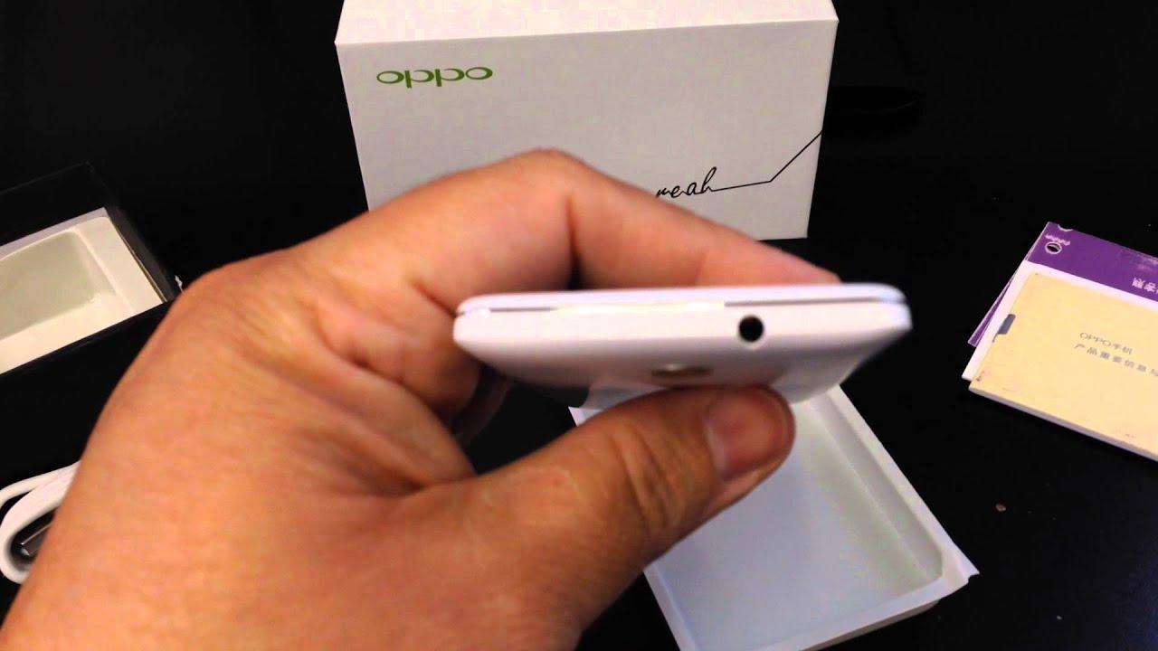 OPPO REAL R821T Unboxing Video - CELL PHONE in Stock at www ...