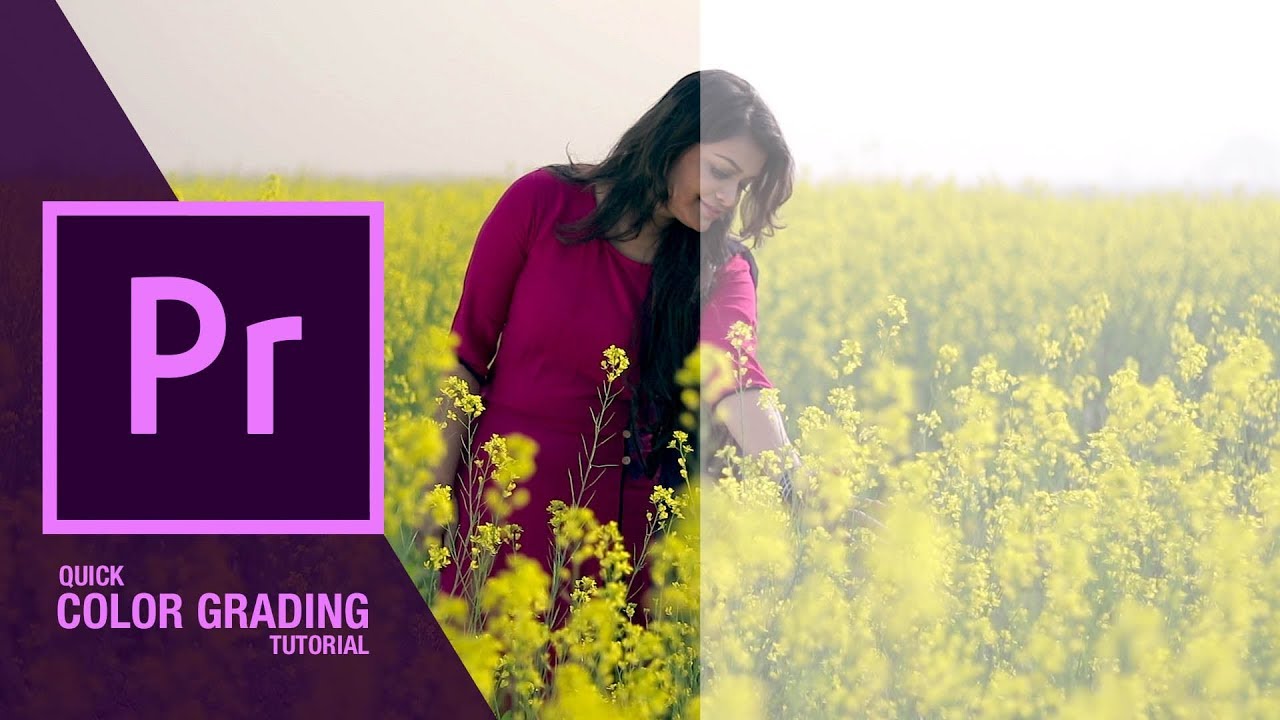 Quick Color Grading Tutorial in Premiere pro CC | Filmy Editing - YouTube