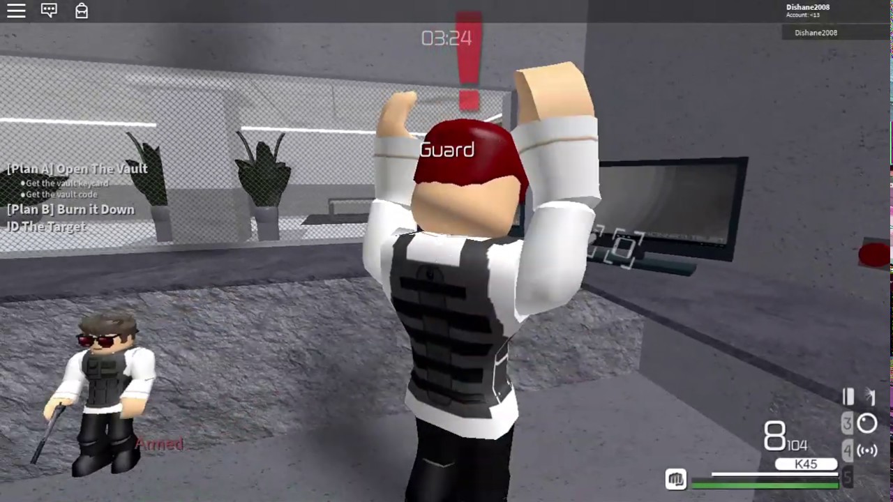 Roblox Entry Point | The Deposit on Professional Stealth - YouTube