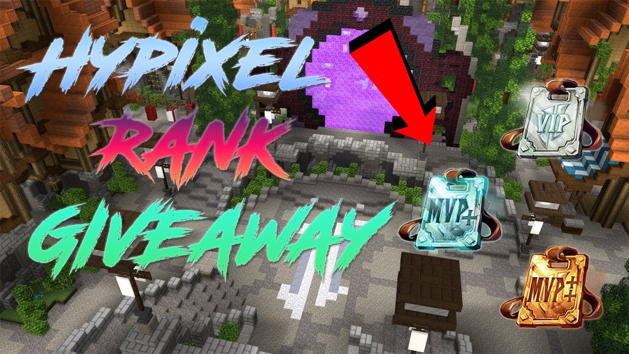 (OVER) 2021 Hypixel Holiday Rank Giveaway - YouTube