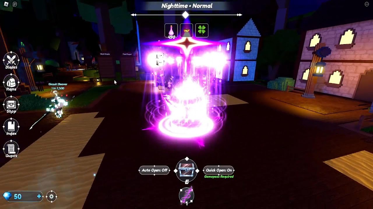 VOID SLAYER | 1 in 50,000 (Showcase) | Blades of Chance | ROBLOX - YouTube