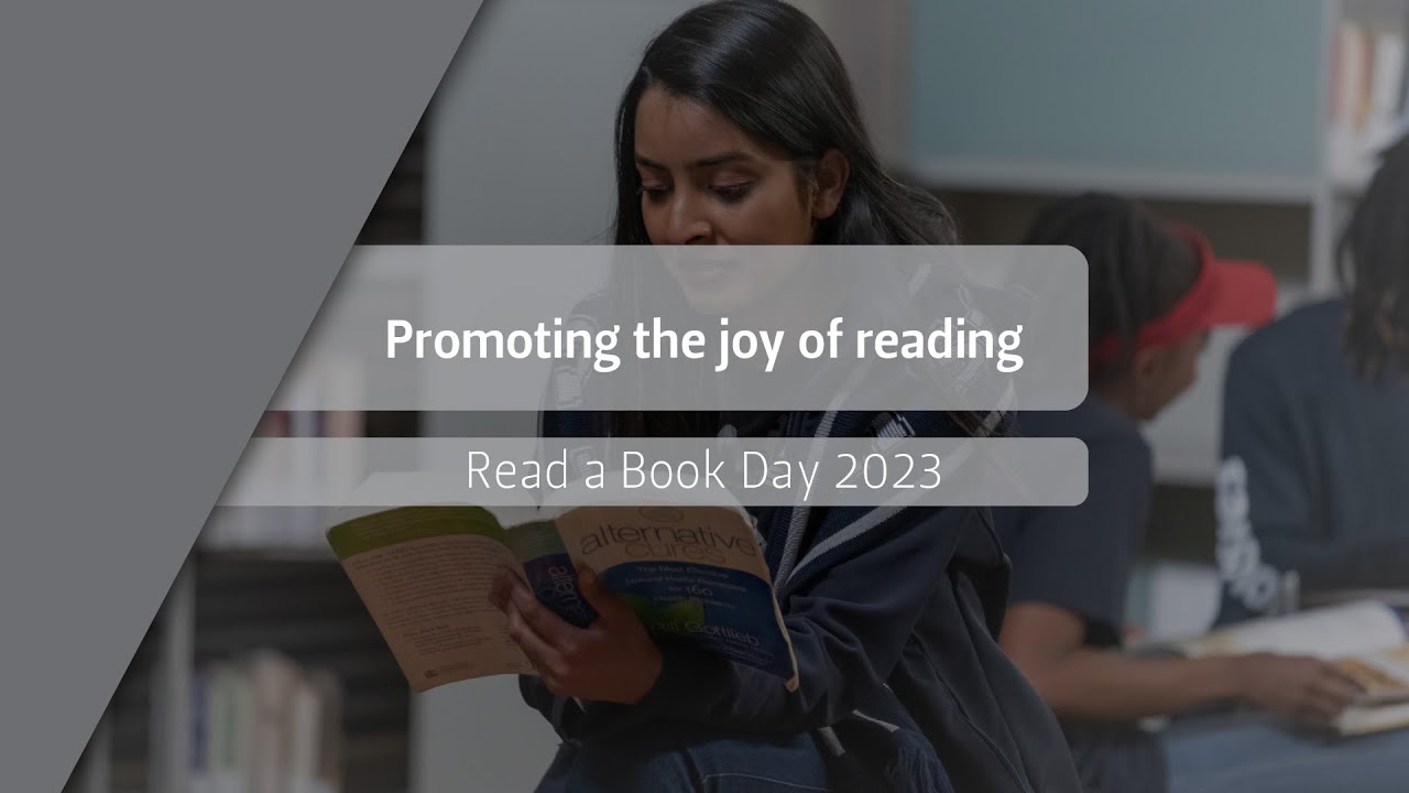Celebrating Read a Book Day 2023 at the UFS - YouTube