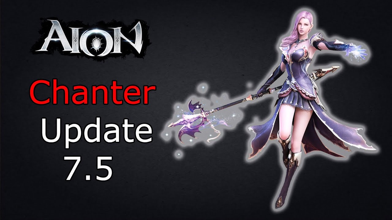 [Aion 7.5] Class Update - Skills Chanter - YouTube