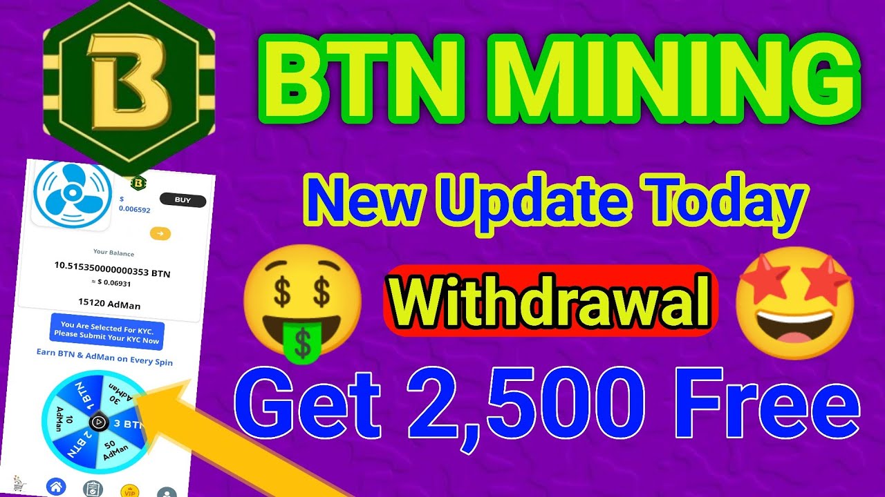 btn miner new update | btn miner update | btn miner wallet address #touch Shajid khan 5m - YouTube
