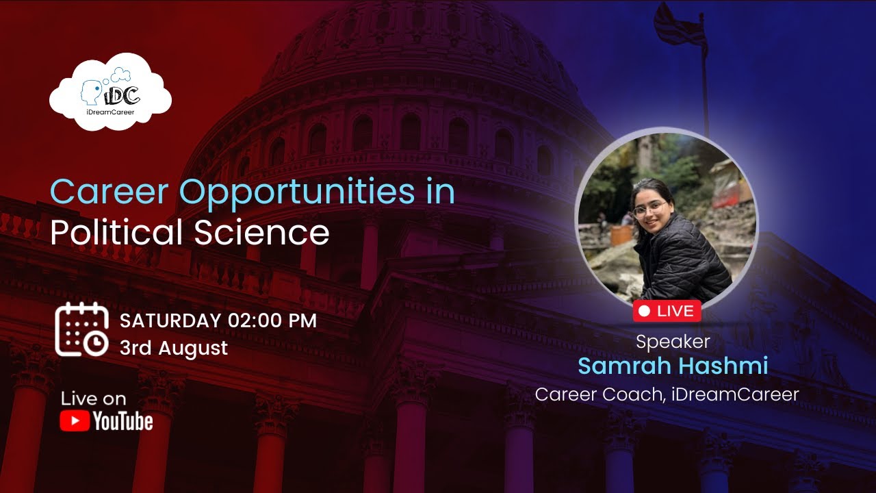 Career Opportunities in Political Science | iDreamCareer - YouTube