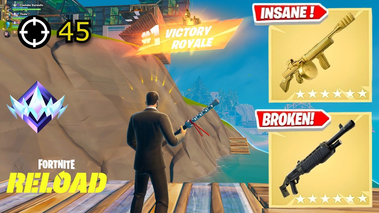OG Fortnite Reload | 45 Kill Gameplay | Keyboard & Mouse - YouTube