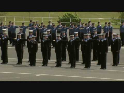 Royal Navy HMS Raleigh Cunningham Division Passing out Parade May 21st ...