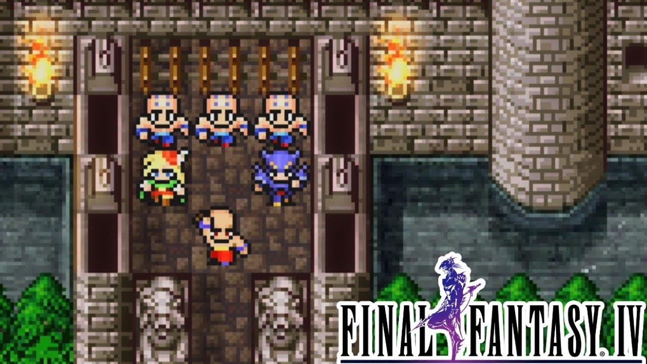 Final Fantasy IV Pixel Remaster - BARON ARMY Boss Fight! - YouTube