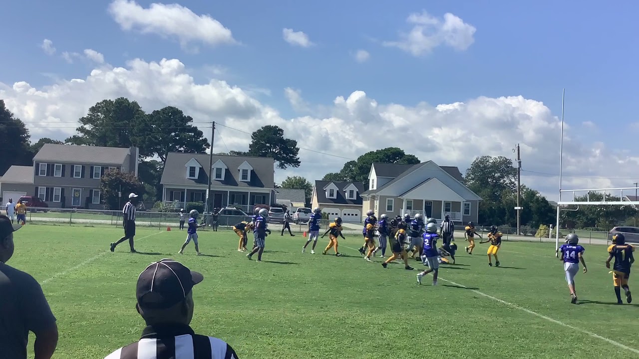 #34 Cassius Tillery Hampton 300 12u FB/LB - YouTube