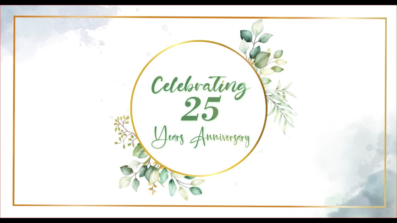 Latest Silver Jubilee Invitation I 25th Wedding Anniversary Invitation ...
