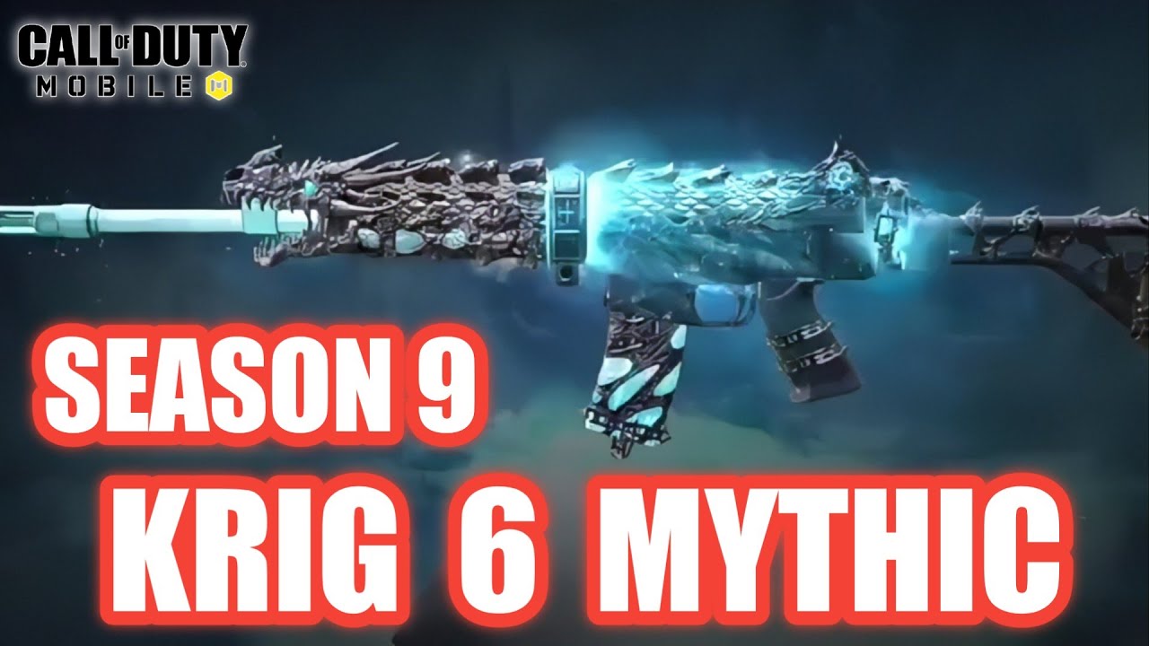 🤯 SEASON 9 KRIG 6 MYTHIC GAMEPLAY CODM 2022 | CODM SEASON 9 KRIG 6 ...