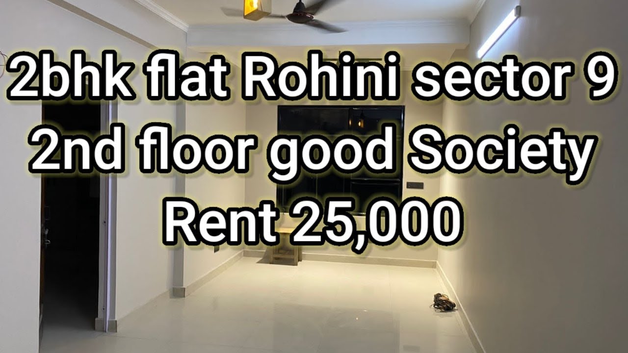 Rohini sector 9 Good Living condition 2nd floor good society flat Rent ...