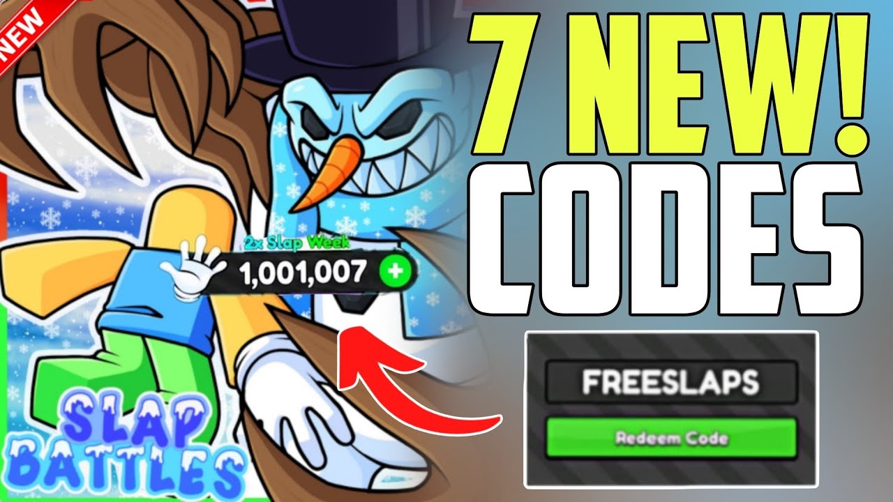 ⚠️NEW!! Update⚠️SLAP BATTLES ROBLOX CODES 2024 - SLAP BATTLES CODES 2024 [ROBLOX] - YouTube