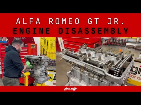 Disassembling Thomas From Throttle House's Alfa Romeo Engine - YouTube