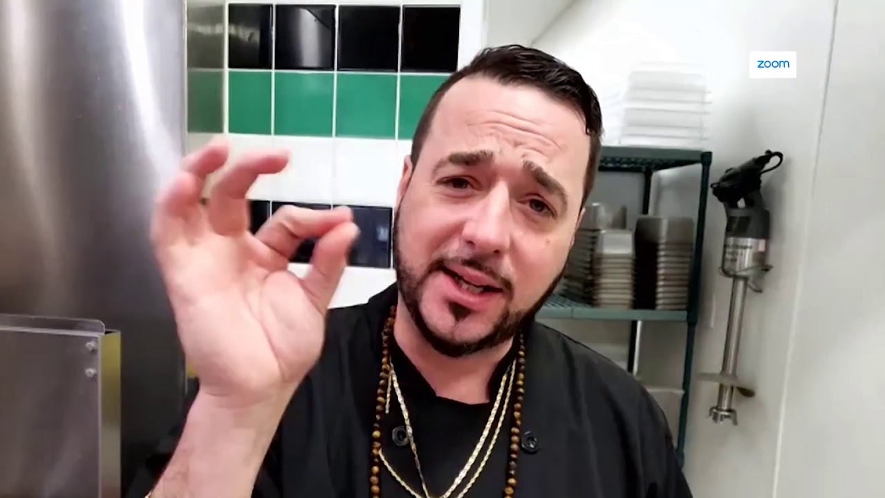 Chef Jeremiah Burns of Taco Blissfull Makes A Shrimp Bowl With Chips ...