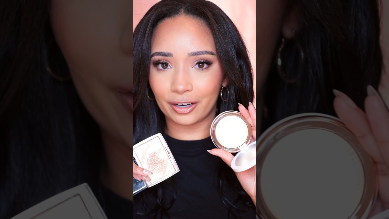 Did ABH dupe this highlighter?! 😍 #shorts #makeup # ...