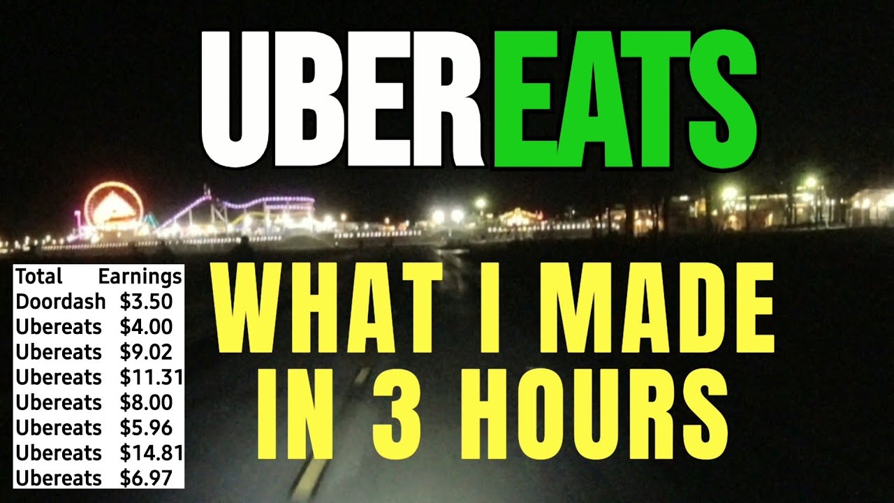 Uber Eats - 5 Tips for Making More Money. The Secret method that works ...