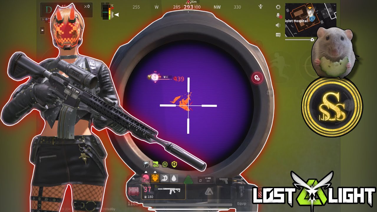 the m4a1 with thermal sight x8 -Lost Light - YouTube
