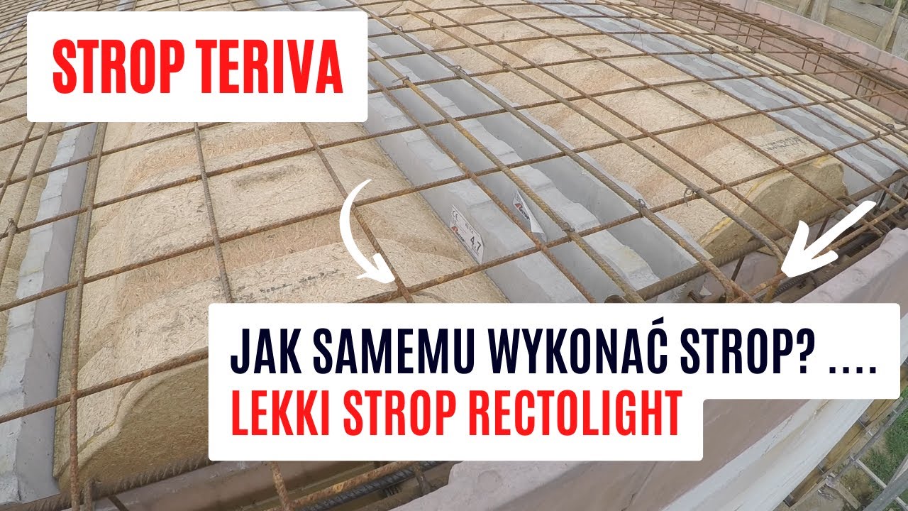 Strop TERIVA - jak samodzielnie wykonać strop typu Teriva - Rectolight ...