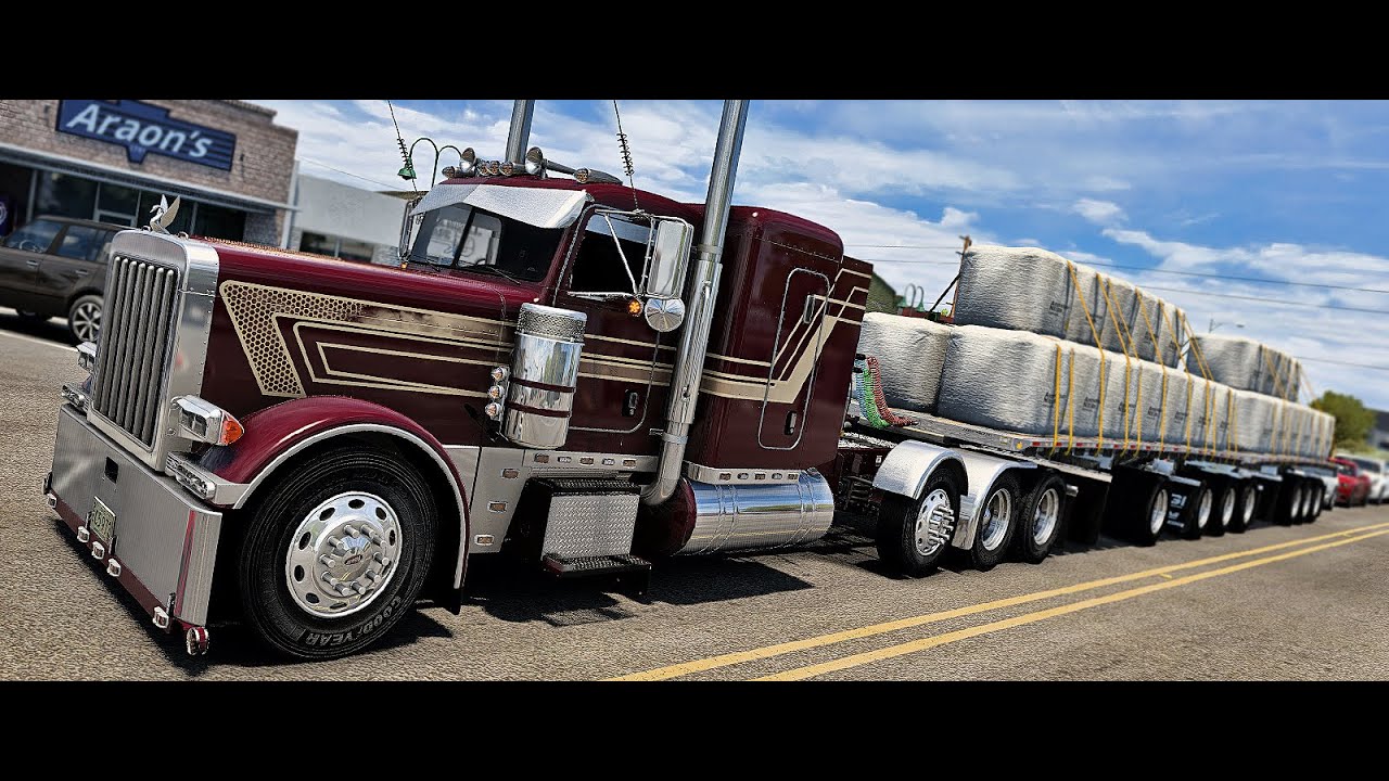 Trucking - Super B-train Flatbed - YouTube