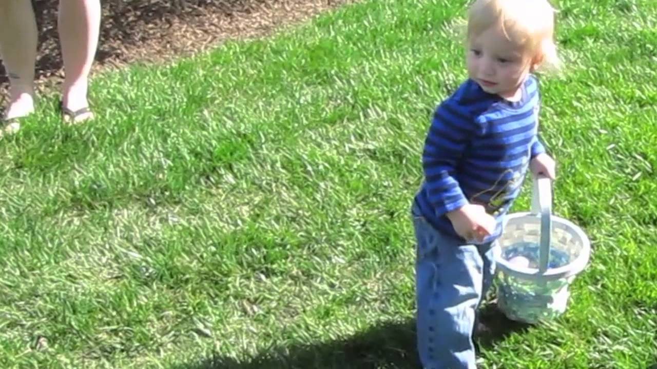 First Easter egg hunt FAIL! - YouTube