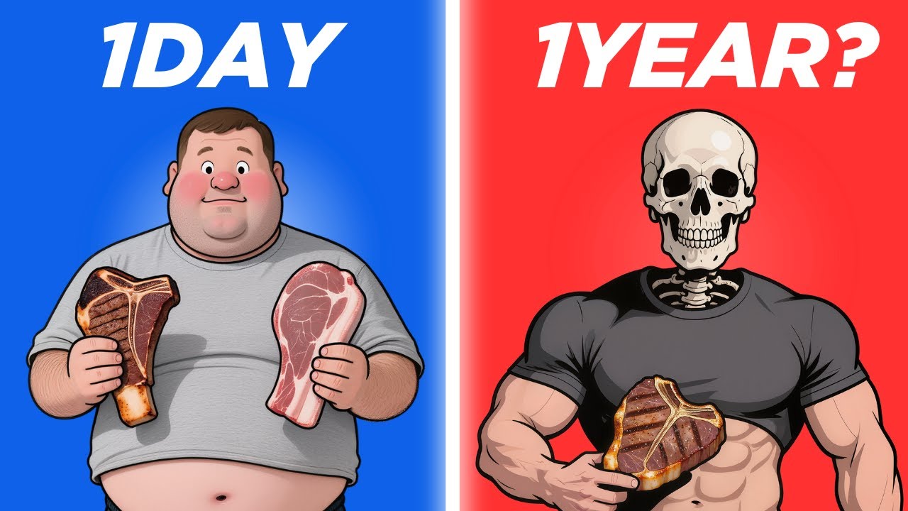 WHAT HAPPENS IF YOU EAT ONLY MEAT? - YouTube