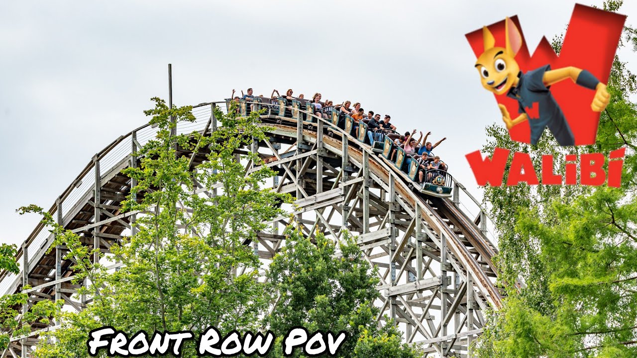 Loup Garou Werewolf Front Row POV - Walibi Belgium 2020 - YouTube