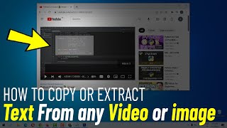 Copy Text From any Video and image | How To Copy Text F... | Doovi