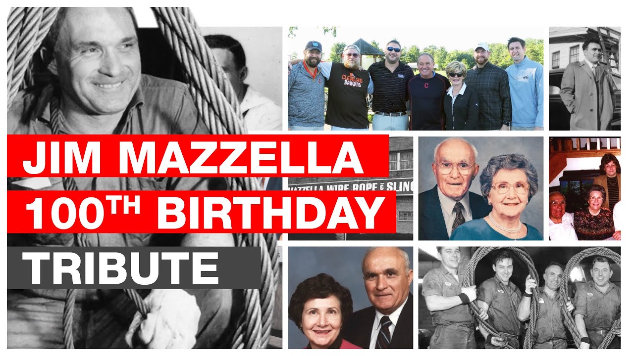 100th Birthday Tribute for Our Founder, Jim Mazzella, Sr. - YouTube