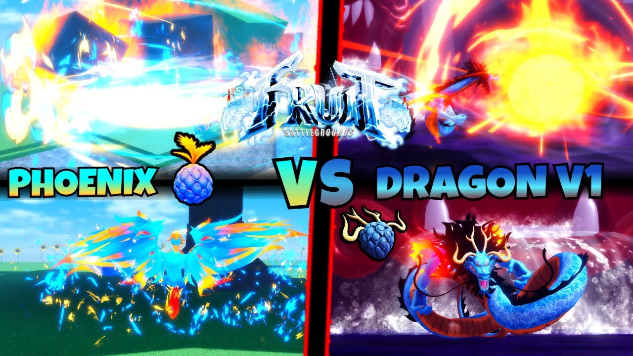 PHOENIX VS DRAGON V1 [FRUIT BATTLEGROUNDS] - YouTube