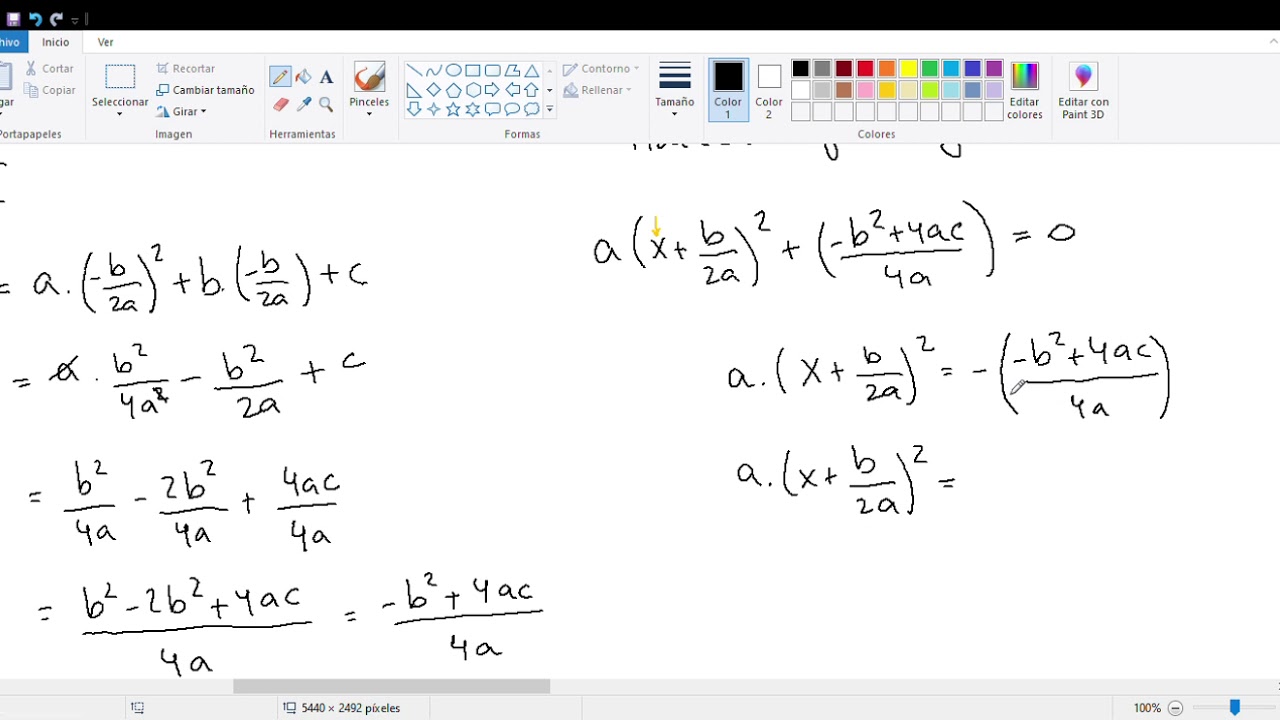 De dónde viene la resolvente parte 2 - YouTube