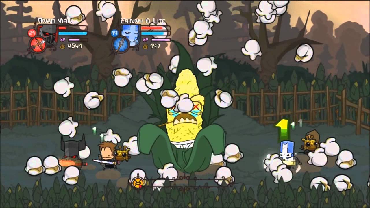 Castle Crashers Part 08 - Emerald City Knights & Fish People - YouTube