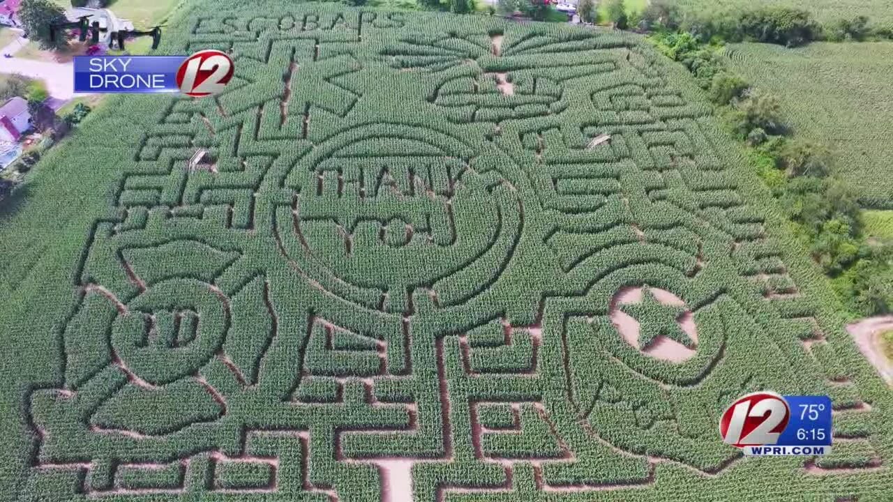 Corn mazes across Rhode Island - YouTube