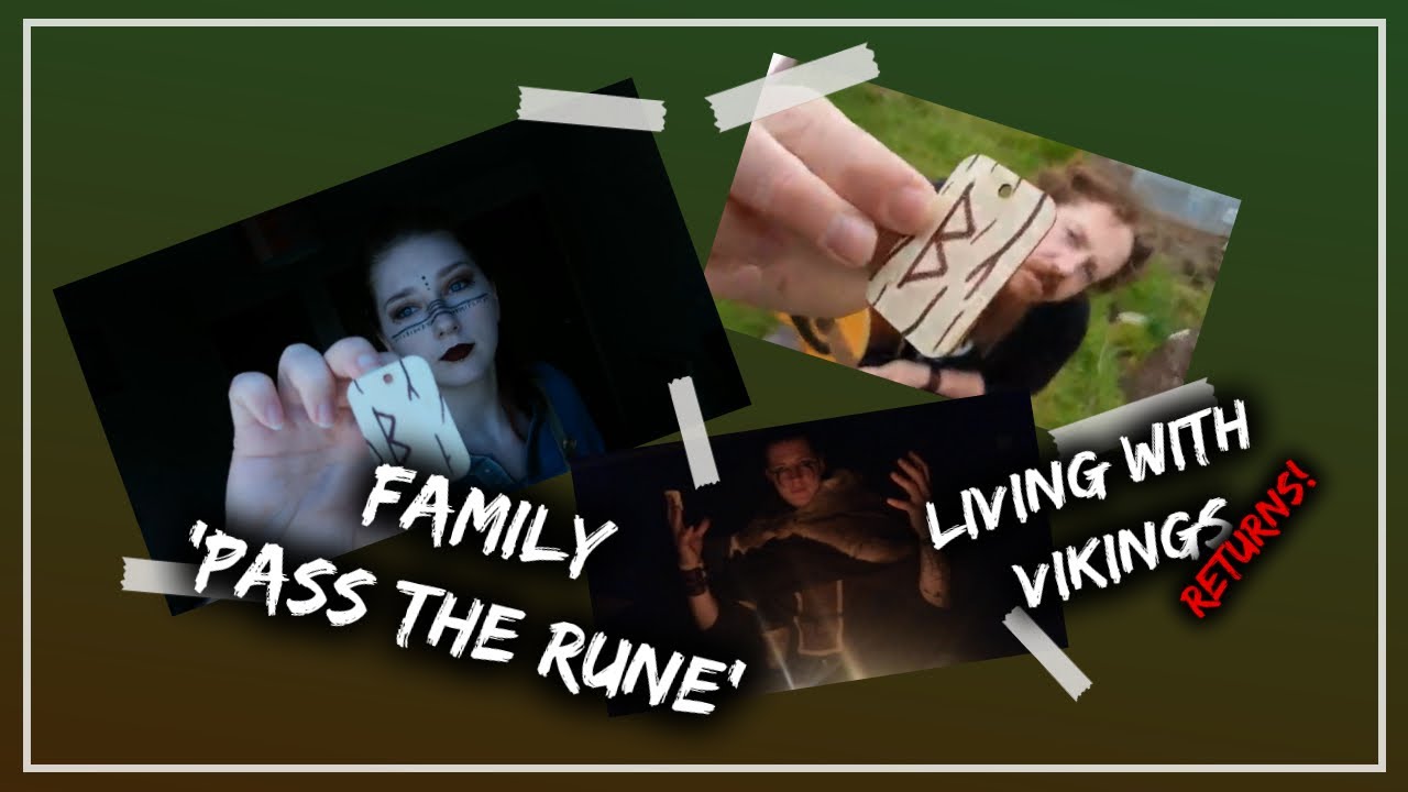 Family Pagan Rune Toss - YouTube