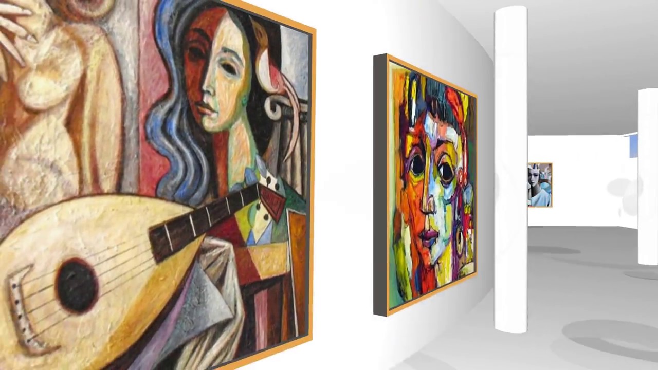 DIEGO VOCI Virtual Gallery Tour - YouTube